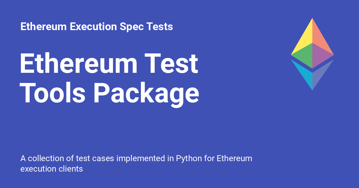 Ethereum Test Tools Package Ethereum Execution Spec Tests 8688
